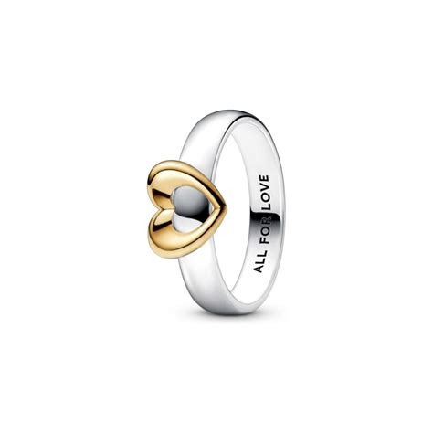 Achat Bague Pandora Cœur En Métal Doré Rose Taille 52