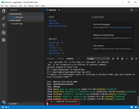 Angular 7 Create Project