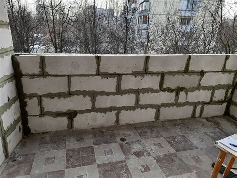 Кладка на балконе - Вам Балкон