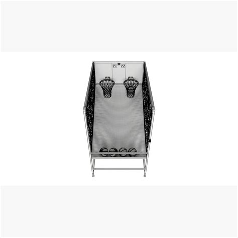 Basketball Arcade Game 3d Model Download Appliances On