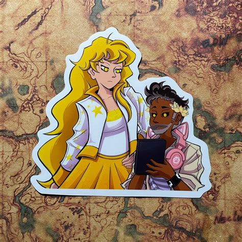 The Locked Tomb Alecto And Jod Sticker Etsy