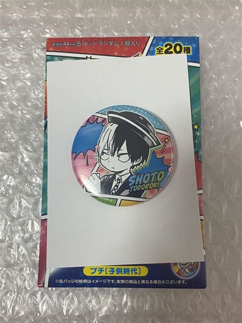 僕のヒーローアカデミア コレクション缶バッジプチ 子供時代 轟焦凍 By メルカリ