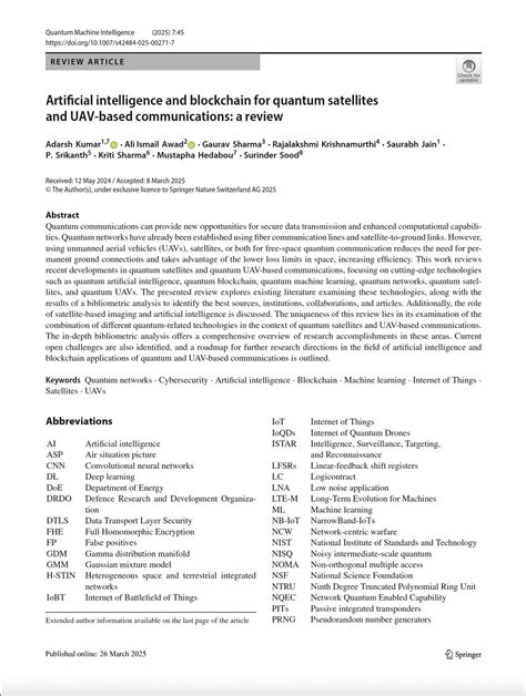 Quantumcomputing Cybersecurity Iotsecurity Artificialintelligence… Ali Ismail Awad