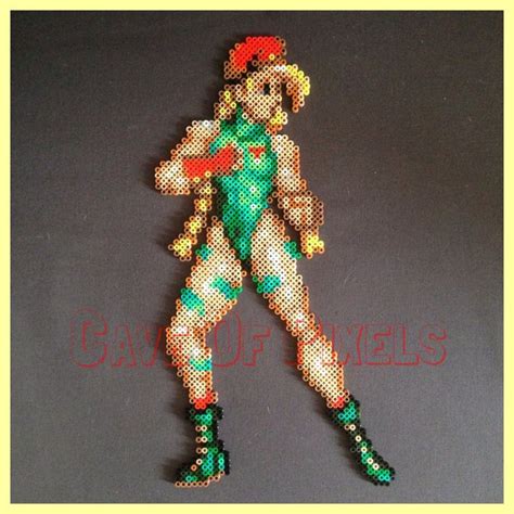 Street Fighter Cammy Perler Bead Sprite Perler Bead Art Perler Beads