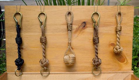 Classic Keychains With Brass Hardware Etsy