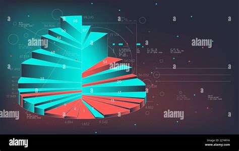 Business Report Infographics Marketing Chart Steps With Percentages Statistics And Analytics