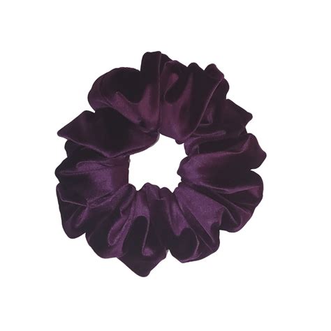 Purple Scrunchie Xl Velvet Scrunchies Janee Michal