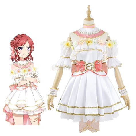 Lovelive Nishikino Maki Flower Festival Cosplay Costume Hqcosplay