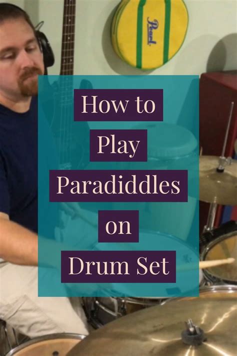 Paradiddles On Drum Set Drum Set Drum Lessons Drums