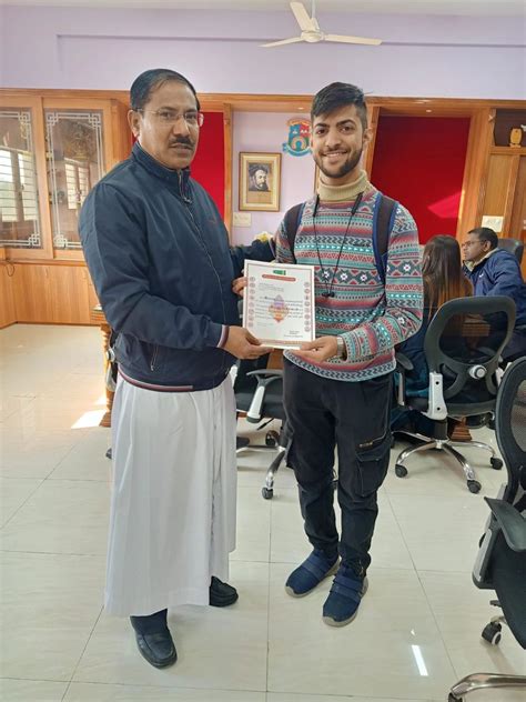St Xaviers College Jaipur On Linkedin Rover Daksh Garg From The Bca