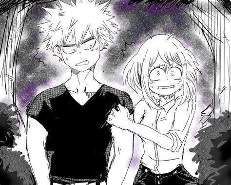 Bakugou Katsuki And Uraraka Ochako Boku No Hero Academia My Hero Academia Manga My Hero