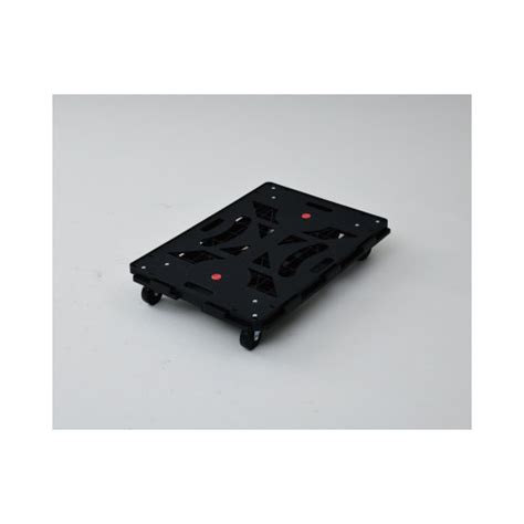 山善 パレッティー Yrb－g75bk 樹脂製平台車 1セット（2台入）｜カウネット