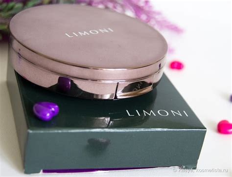 Компактная минеральная матирующая пудра Limoni Transparent Matte Powder ...