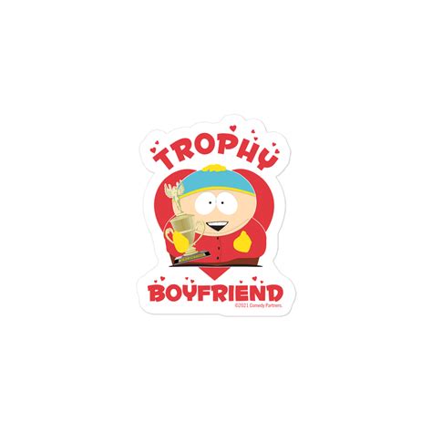 South Park Cartman Trophäe Freund Die Cut Aufkleber Paramount Shop