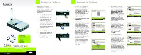 Linksys Wps G Quick Start Guide QI Rev A
