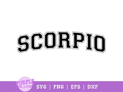 Scorpio Svg Png Astrology Svg Zodiac Sign Svg Horoscope Svg Zodiac Svg