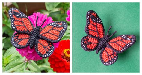 Monarch Butterfly Crochet Free Pattern Crochet And Knitting
