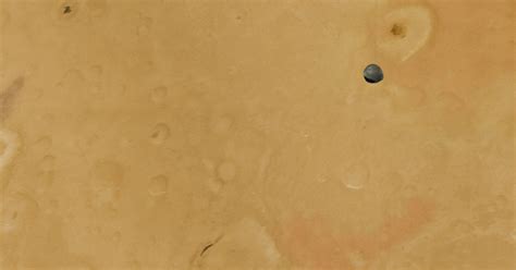 Deimos Over Pasteur Crater Mars The Planetary Society