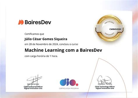 Julio Siqueira No Linkedin Machine Learning Com A Bairesdev
