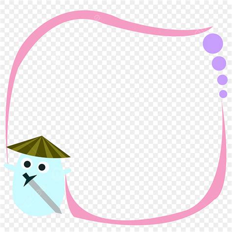 Cute Red Border Illustration Border Small Box Small Animal Png