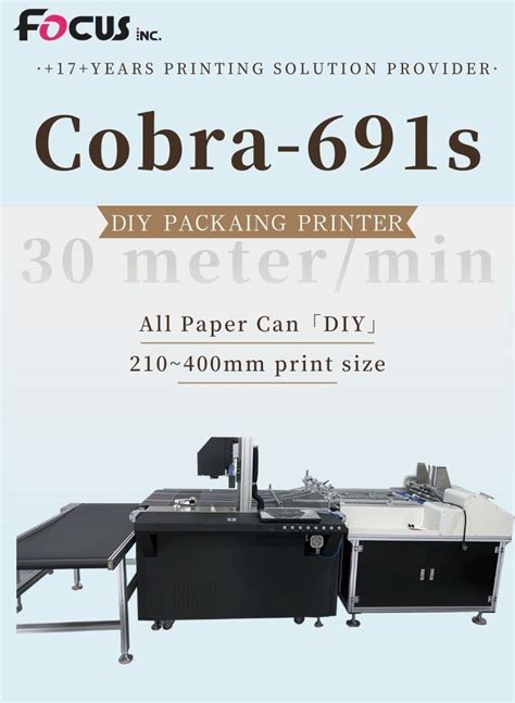 Focusinc Single Pass Carton Printer One Pass Digital Carton Package