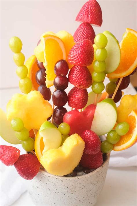 Making A Fruit Basket Arrangement Fruit Basket With Strawberries