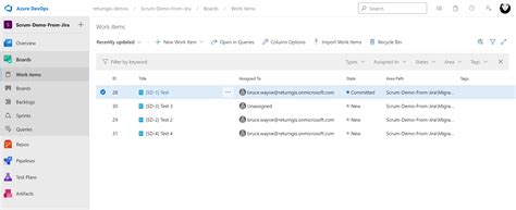 migrar work items de jira a azure devops return gis