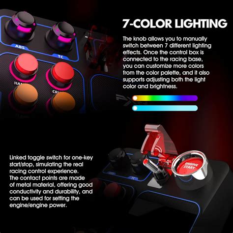 Pxn Cb1 Button Box 30 Programmable Buttons For Pc Sim Gaming Pxn Official