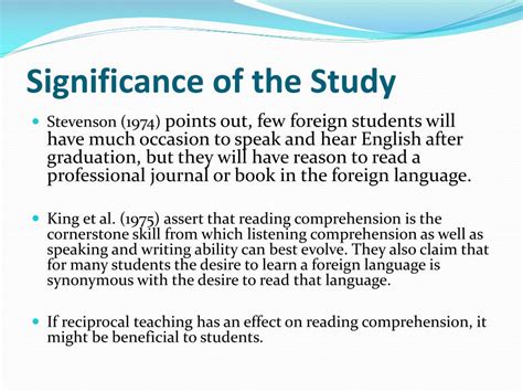 Ppt The Effect Of Reciprocal Teaching On Reading Comprehension Of Iranian Intermediate Efl