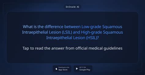 What Is The Difference Between Low Grade Squamous Intraepithelial