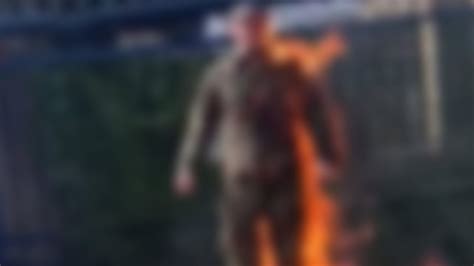 Us Airman Sets Himself On Fire Outside Israeli Embassy In Washington