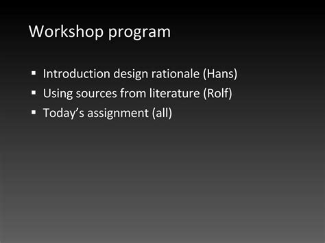 0708 Design Rationale Introduction Ppt