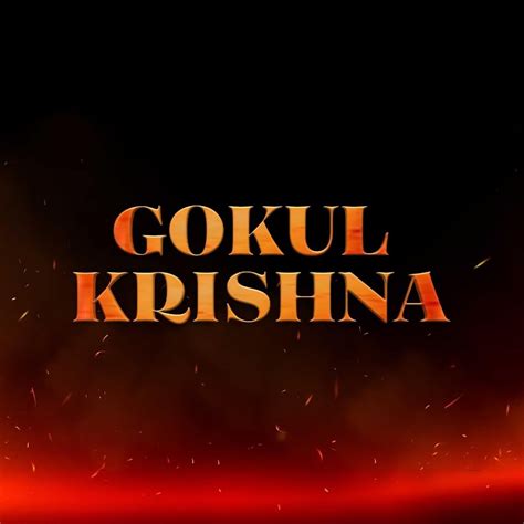 Gokul Krishna Youtube