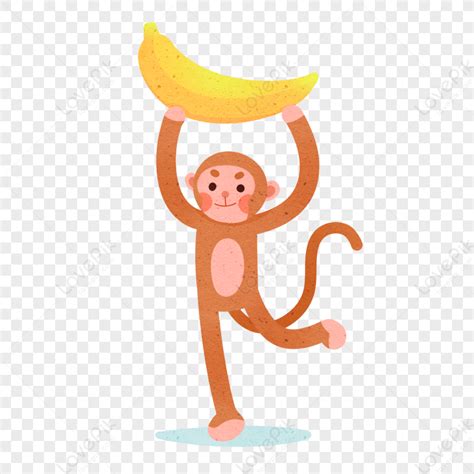 작은 원숭이 Png 일러스트 무료 다운로드 Lovepik