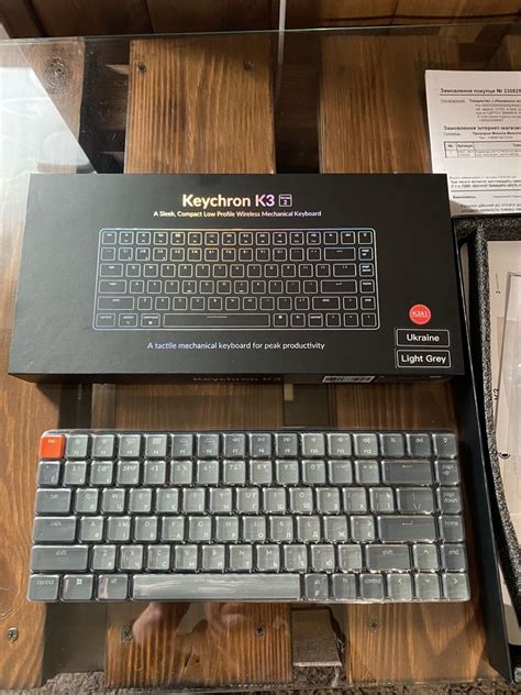Клавиатура KEYCHRON K3 красные свичи: 2 000 грн. - Периферійні пристрої ...