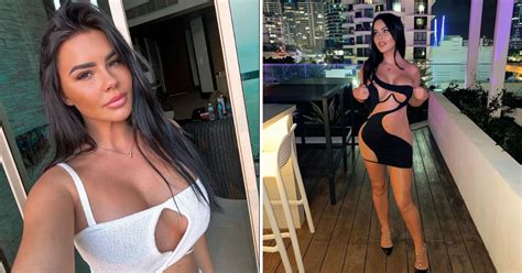 Model Shocks In Nude Optical Illusion Dress At Aussie Beach Club Damn