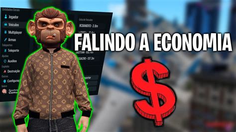Falindo Economia Do Servidor Mod Menu Gta Rp Youtube