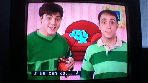 Blues Clues Joe Gets A Clue Ending Scene Youtube