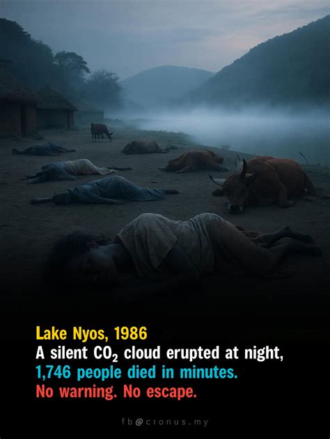 Cronus The Silent Disaster Of Lake Nyos Natures Invisible Killer On