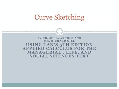 Ppt Curve Sketching Powerpoint Presentation Free Download Id