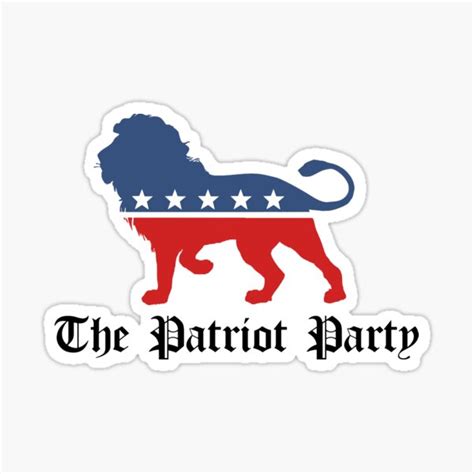 The Patriot Party Blank Template Imgflip