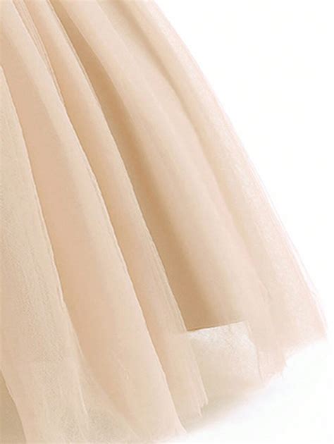 Tween Girl Romantic Elegant Butterfly Bowknot Mesh Dress For Wedding