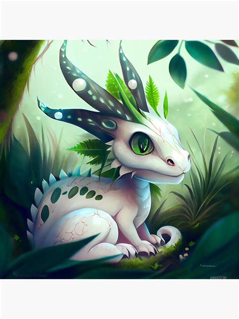 Anime Cat Dragon 12 Sticker For Sale By Aibroughttolife Redbubble