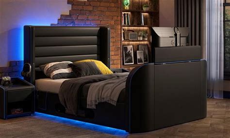 The Drift Gut Schlafen Im Gaming Bett Mit RGB Beleuchtung