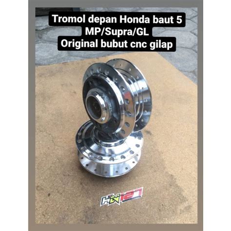 Jual Tromol Depan Gl Megapro Cb Tiger Tilam Original Bubut Cnc Gilap