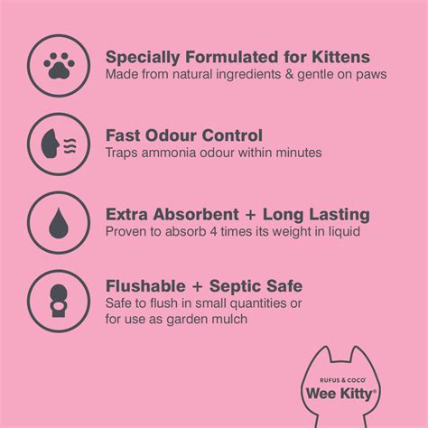 Wee Kitty Clumping Corn Kitten Litter 4kg Rufus And Coco Australia