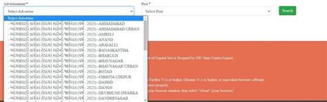 Anganwadi Bharti Merit List Gujarat