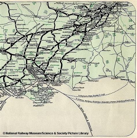 Lswr Carriage Map