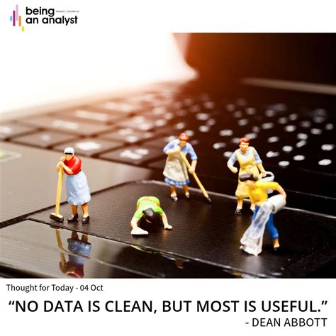 Hi Fellow Analyts Dean Abbotts Quote Reminds Analysts That Perfection