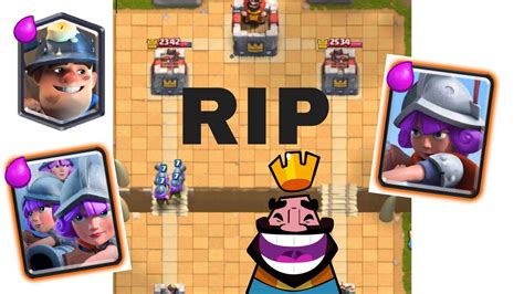 INSANE MUSKETEER DECK Clash Royale YouTube